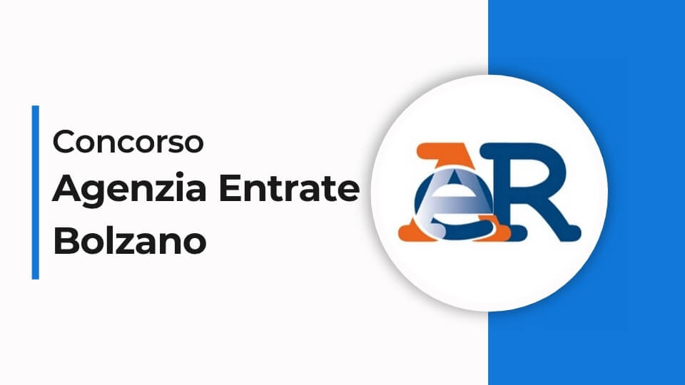 Corso online Concorso Agenzia delle Entrate di Bolzano - UniD Professional